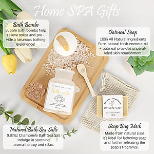 Thank You Gifts for Women, 8pcs Employee Appreciation Gifts Baskets for Women Thank You Farewell Gifts for Coworkers Teacher Boss Hostess Secretary Nurse Mom Pastor- Best Spa Gratitude Box w/Candle