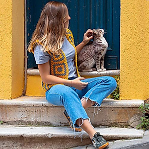 5 Skein (Pack) Total 8.8 Oz. Gazzal Baby Cotton Each 1.76 Oz (50g) / 150 Yrds (165m) Soft, Fine Baby Yarn, 60% Cotton (Black - 3433)