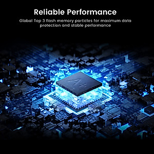 Vansuny 128GB USB Type-C Flash Drive 2-in-1 Dual Flash Drive USB A + USB C OTG Flash Drive for Android Smartphone Tablet Computer Laptop (Blue)