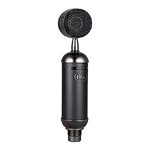 Blue Microphone Blackout Spark SL XLR Condenser Microphone Recording, Streaming, Podcasting, Gaming, Large-Diaphragm Cardioid Capsule, Shockmount and Protective Case