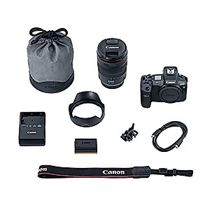 Canon EOS R Mirrorless Digital Camera with 24-105mm Lens (Renewed)