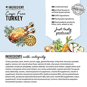 The Honest Kitchen Whole Food Clusters Grain Free Turkey Dry Dog Food, 20 lb Bag