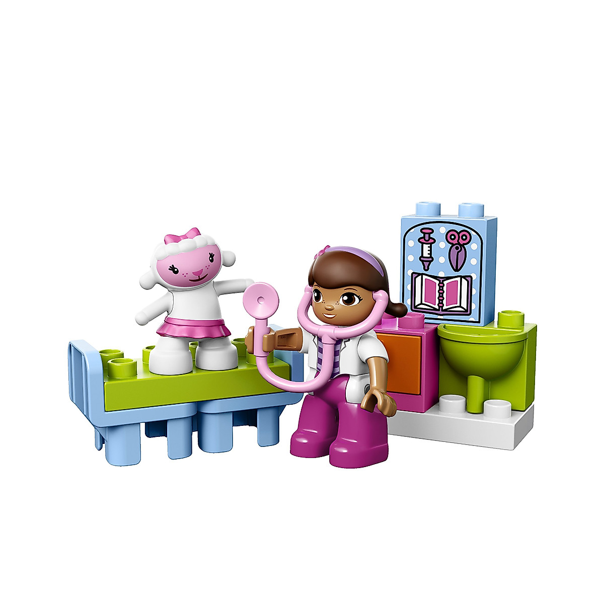 LEGO DUPLO l Disney Doc McStuffins Backyard Clinic 10606 Learning Toy for Toddlers, Large Building Bricks