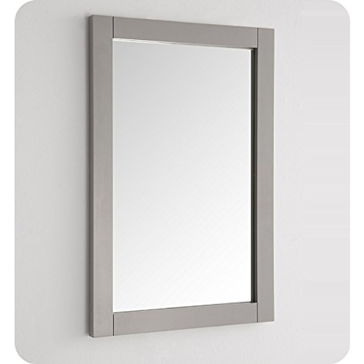 Fresca Hartford 20" Gray Traditional Bathroom Mirror