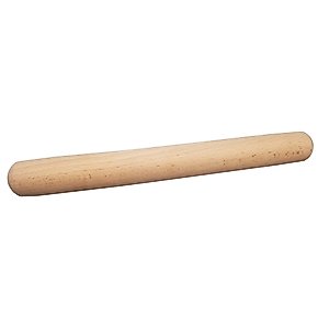Wooden Rolling Pin, French Dumpling Rolling Pin for Baking Pizza Dough Roller 30 x 3.5cm