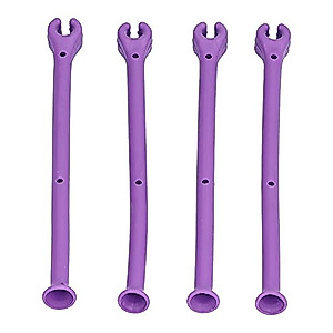 4Pcs Silicone Stemware Saver, Flexible Stemware Holder Dishwasher Wine Glass Protector Tether Silicone Dishwasher Attachment for Home Bar Use