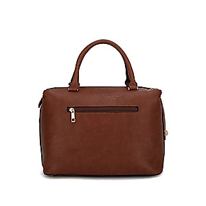 MKF Collection Satchel Bag For Women Top Handle Handbag Purse Black