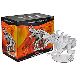 Dungeons & Dragons D&D Nolzur's Marvelous Miniatures: Gargantuan Tarrasque - Unpainted Figure, RPG, Display Or Use with Your Tabletop Roleplaying Games
