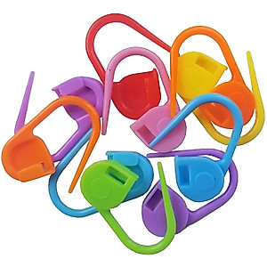 Premier Puzzle Shimmer Yarn 3-Pack Bundle with Bellas Crafts Stitch Markers (Maze Shimmer)