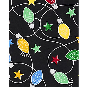 The Children's Place baby girls Family Matching Christmas Holiday Sets, Snug Fit 100% Cotton, Adult, Big Kid, Toddler, Pajama Set, Let It Glow, Large US