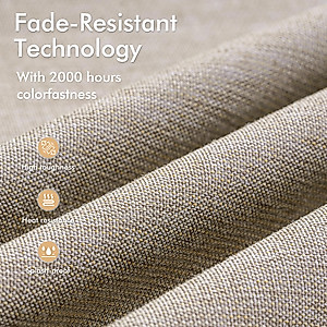 XIZZI 5 Pieces Outdoor Wicker Patio Furniture Set, All-Weather Rattan Conversation Set with Cushions, Ideal for Garden, Patio, or Backyard, Grey Wicker Grey Cushion