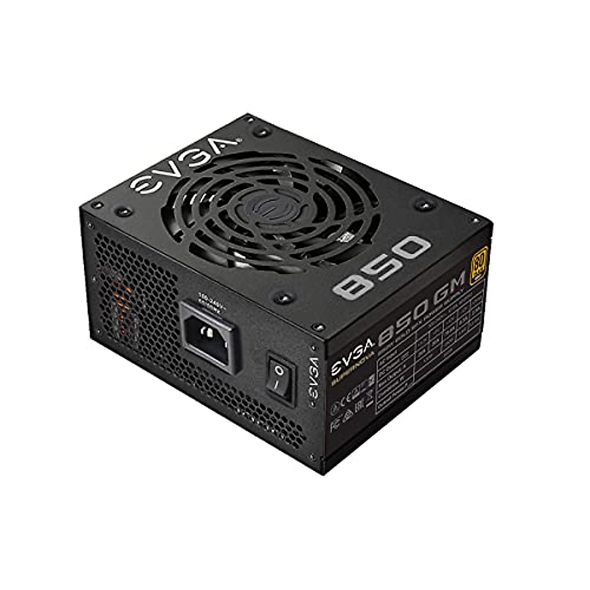 EVGA SuperNOVA 850 GM, 80 PLUS Gold 850W, Fully Modular, ECO Mode with FDB Fan, 10 Year Warranty, Includes Power ON Self Tester, SFX Form Factor, Power Supply 123-GM-0850-X1