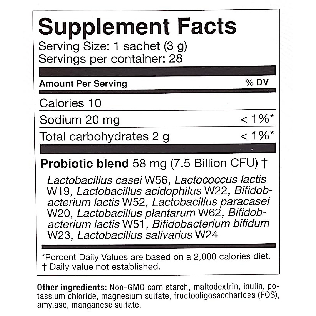 OMNi BiOTiC Stress Release - Clinically Tested Probiotic for Stress Management & Gut-Brain Axis Support - Stress Probiotic and Mood Probiotic - Vegan, Non-GMO (28 Daily Packets)