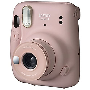 Fujifilm Instax Mini 11 Instant Camera - Blush Pink 4.8" x 4.2" x 2.6"