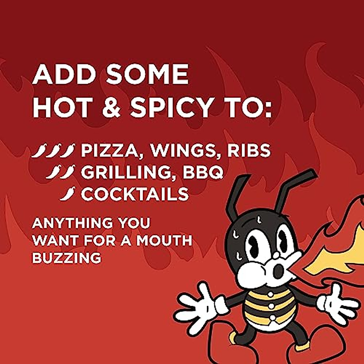 MANUKA DOCTOR - HOT HONEY - HOT & SPICY SQUEEZY Manuka Honey, 100% Pure New Zealand Honey infused with Chili Peppers for Buzzing Hot Flavor (10.58 oz)