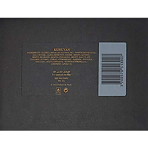 PARFUMS de MARLY - Kuhuyan - 4.2 Fl Oz - Eau De Parfum For Men - Top notes Violet, Jasmine - Heart notes Leather, Heliotrope - Base notes Amber, Tonka Bean, Agarwood - 125ml