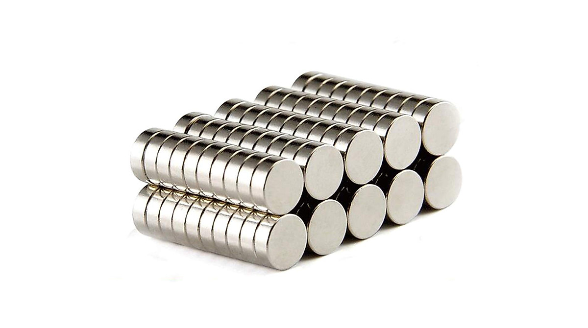 100 Multi-use 7x2mm Refrigerator Magnets - Great for Crafts