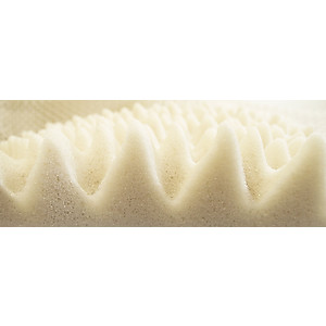 Essential Medical Supply Convoluted Bed Pad, Queen Size, 2 Inch, Beige, 1 Count