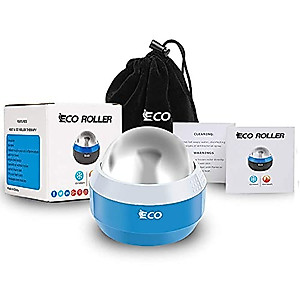iECO Cryosphere Cold Massage Roller Ball - Massage Ball for Cold & Heat Relief, Myofascial Release, Trigger Point Therapy, Muscle Knots - Deep Tissue Ice Massager