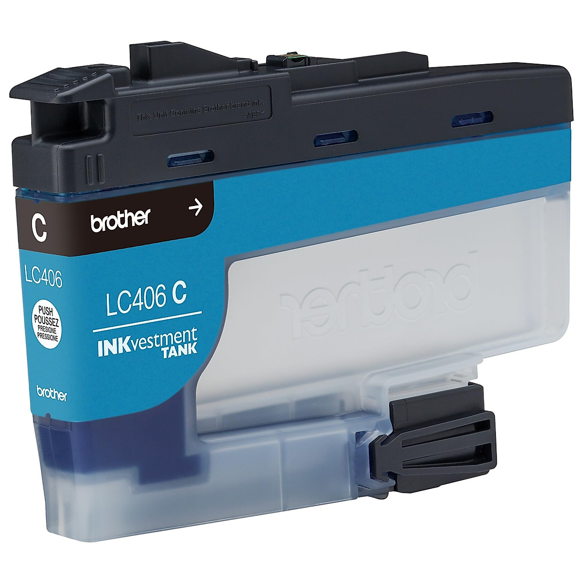 Brother Genuine LC406C Standard Yield Cyan INKvestment Tank Ink Cartridge