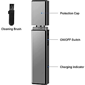 OZELS Men's Electric Shaver sideburns Repair Shaver Eyebrow Trimmer USB Rechargeable Nose Hair Trimmer