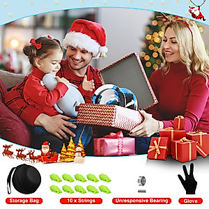 Hksod Yoyo Responsive Professional Yoyos for Kids 8-12 Beginners,Unresponsive Yo Yo for Adults Metal Trick Yoyos with Yo-yo Bearing Accessories - Black Blue