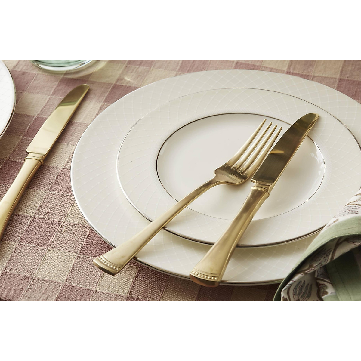 Lenox Venetian Lace 5 Piece Place Setting, 5-Piece Place Setting, Lenox Venetian Lace Fine Dinnerware