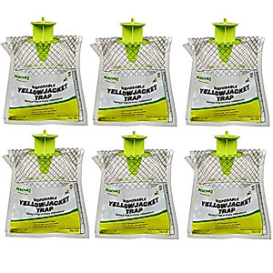 RESCUE! Disposable Summer Yellowjacket Trap - East of The Rockies - 6 Traps
