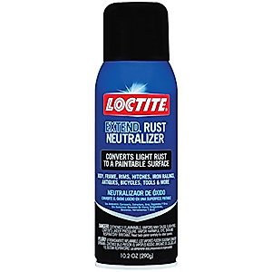 Loctite 633877 Extend Rust Neutralizer Aerosol Can, 10.25 Fl Oz (Pack of 1), Light Gray
