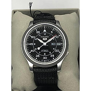Seiko SNK809K2 Men's Watch Stainless Steel Seiko 5 Military Automatic