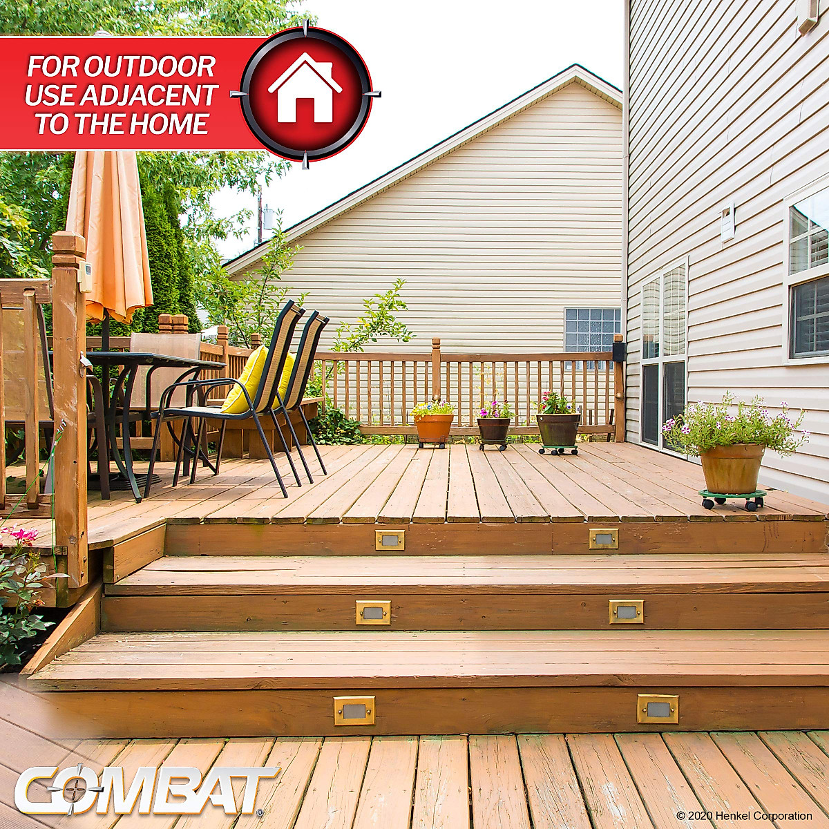 Combat Roach Killing Bait, Roach Bait Station For Large Roaches, Kills The Nest, Child-Resistant, 8 Count,Insects