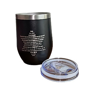 Jews do it Immerse yourself in the artistry of precision laser engraving, showcasing a heartfelt message of support for Israel and the Jewish community tumbler. (Black A - Never)