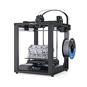 Creality Official 3D Printer Ender-5 S1 250mm/s High-Speed 3D Printers with 300 High-Temp Nozzle Direct Drive Extruder, CR Touch Auto Leveling, Stable Cube Frame High Precision,8.66X8.66X11.02 inch