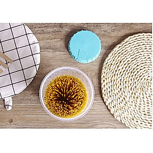 FSHAN Kitchen Jars Airtight Food Storage Containers with Lids 1.8L Pasta Cereal Containers Tall Clear Spaghetti Pasta Storage Container Set Useful Container Set (Color : 1pcs Pink)