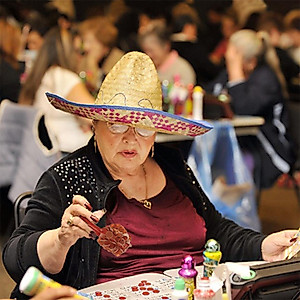 Magnetic Bingo Wands and Translucent Chips|Easy to Pick Up Bingo Chips|STEM Kits for Learning, Counting|Yellow 100 Chips