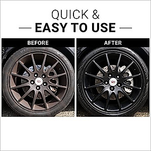 CAR GUYS Wheel Cleaner | Effective Rim and Tire Cleaner | Safe & Versatile Brake Dust Remover for Alloy, Chrome, Aluminum Rims, White Wall Tires, and More! | 18 Oz