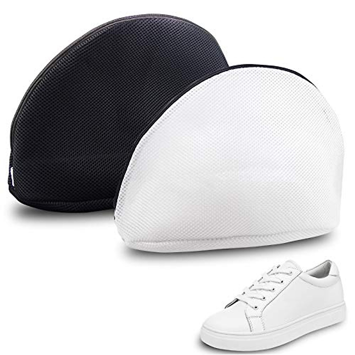 GOGOODA 7 Set Laundry Mesh Bags Delicate Wash Bags with 2 Set Sneaker Shoe Wash Bags