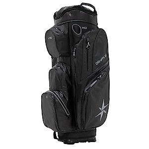 MGI Dry Play-Waterproof Golf Bag, Black, 14-Way Top