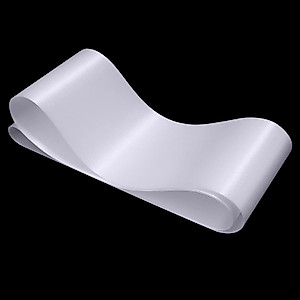 CIEHER 2 Packs Sash White Sash Blank Satin Sash Bride Sash Custom Sash Prom Court Sash Mommy to Be Sash Birthday Sash Bride to Be Sash Bachelorette Sash Graduation Sash Party Decorations Make Your Own