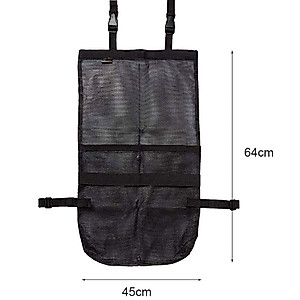 HSRG Double Oxygen Cylinder Bag, Portable Wheelchair Tank Carry Backpack Bag Holder Fits D and E Cylinders Bottle, for & Walker