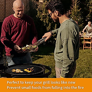 4 Pack Large Oven Liners for Bottom of Electric Gas Oven Reusable, Thick Heavy Duty Nonstick Teflon Oven Mat, Heat Resistant Grill Mats Outdoor, Easy to Clean Gas Stove Liners