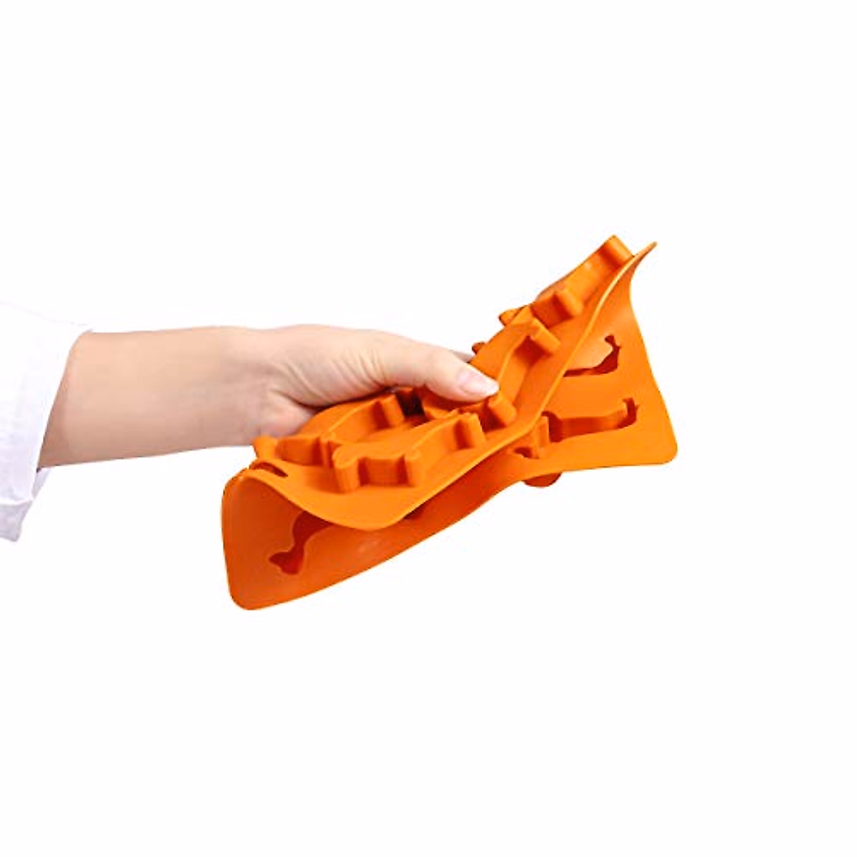 LYWUU Dachshund Dog Shaped Silicone Ice Cube Molds and Tray