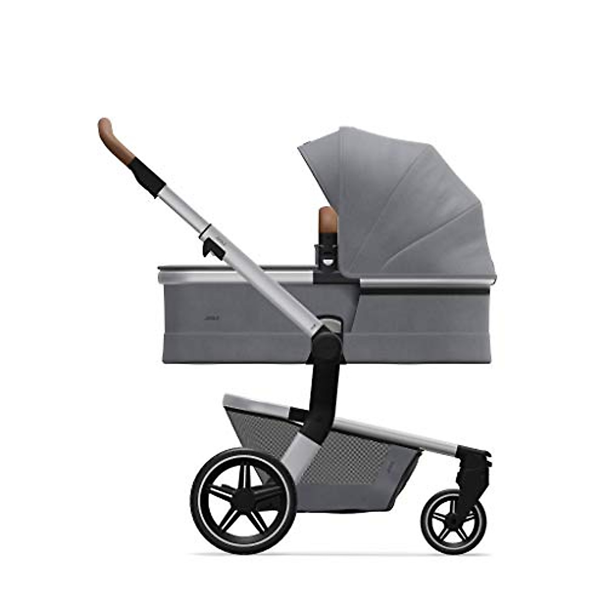 Joolz Hub+ - Carrycot - Accessory for Stroller - Ergonomic and Spacious - Comfortable Design - Optimal Protection - Extended Sunhood - from Birth to 6 Months - Gorgeous Grey