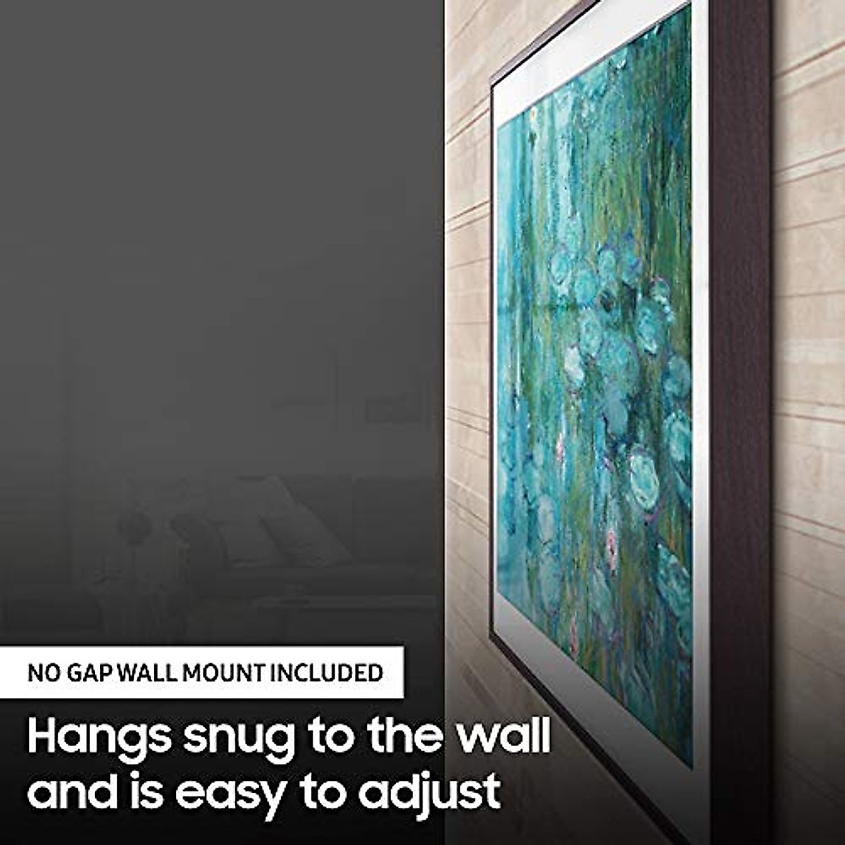 SAMSUNG 55-inch Class FRAME QLED LS03 Series - 4K UHD Dual LED Quantum HDR Smart TV with Alexa Built-in (QN55LS03TAFXZA, 2020 Model)