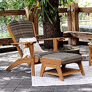 Cambridge Casual Auburn Upholstered Outdoor Adirondack Chair