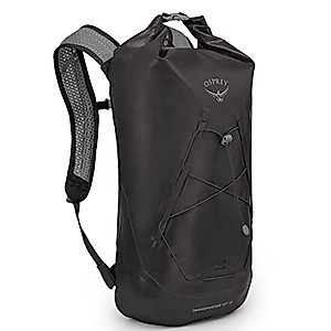 Osprey Transporter 18L Roll Top Waterproof Laptop Backpack, Black