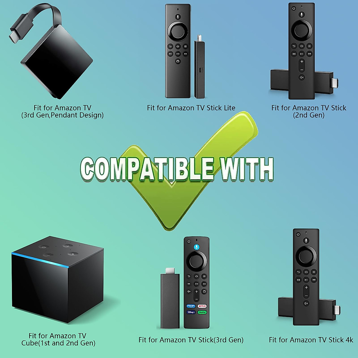 1nd Gen Replacement Voice Remote Control DR49WK B fit for Amazon TV, Amazon TV Box, Amazon TV Stick Box, Amazon TV Cube (1st Gen,2nd Gen) Amazon TV Firstick (2nd Gen,3rd Gen, Lite,4K,LY73PR)