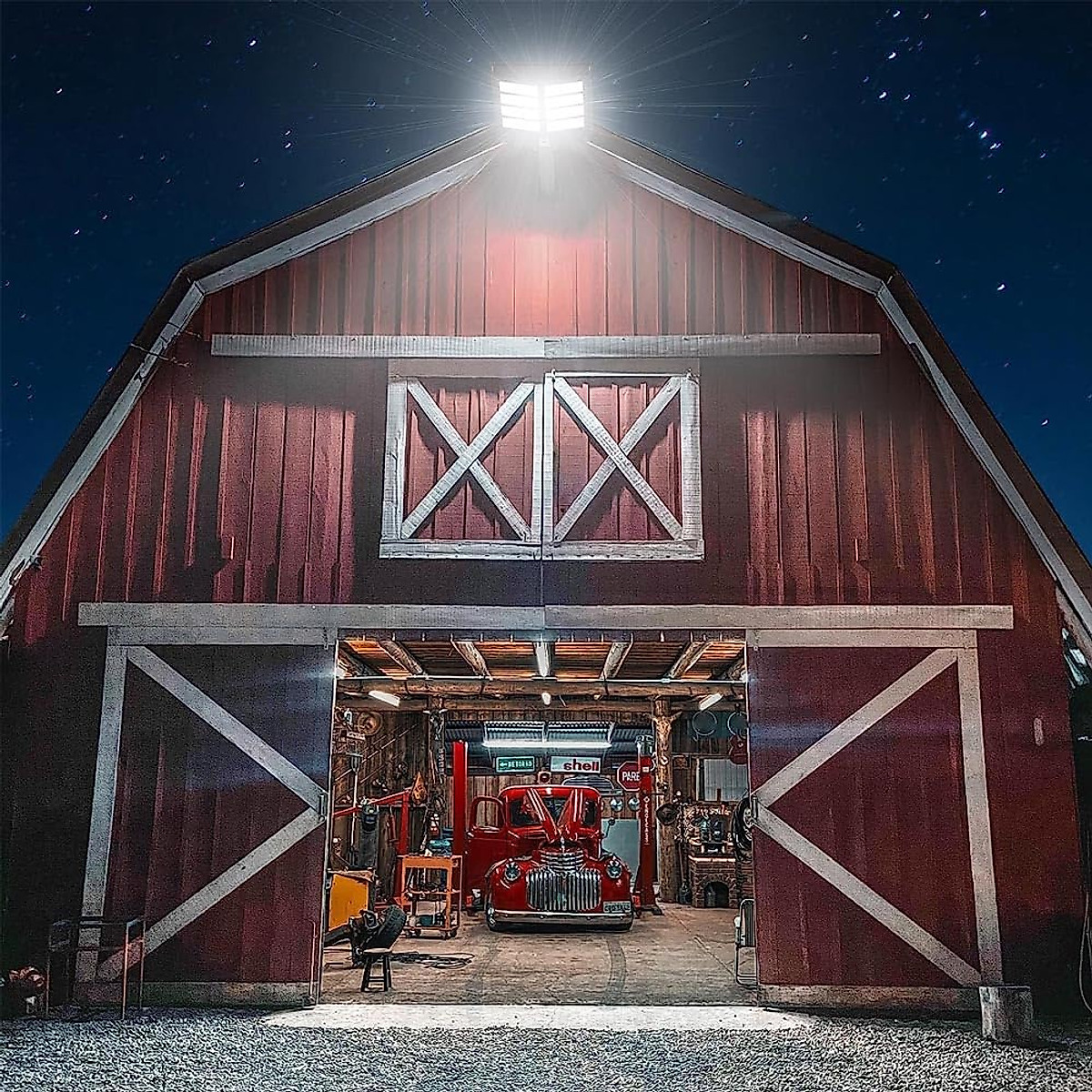 iReCaDaTa 1600W Solar Street Light Outdoor Dusk to Dawn Road Lamp Solar Flood Lights+Pole, IP67 Waterproof 640 LED 6500K LED Flood Outdoor Solar Powered with Motion Sensor for Yard, Path, Garden