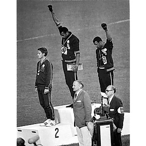 Tommie Smith and John Carlos making a Black Power salute during the Olympic Games Photo Print (8 x 10)