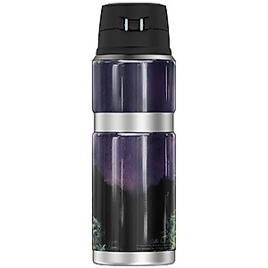 Jurassic Park Welcome To Jurassic Park THERMOS STAINLESS KING Stainless Steel Drink Bottle, Vacuum insulated & Double Wall, 24oz